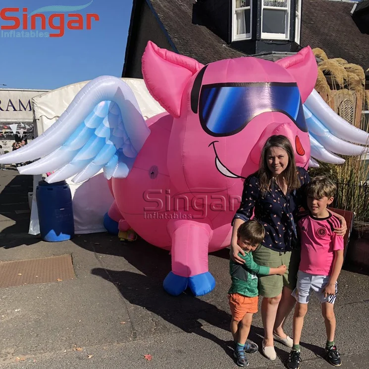 2m Tall Custom Inflatable Mascot Cartoon Giant Inflatable Cartoon ...