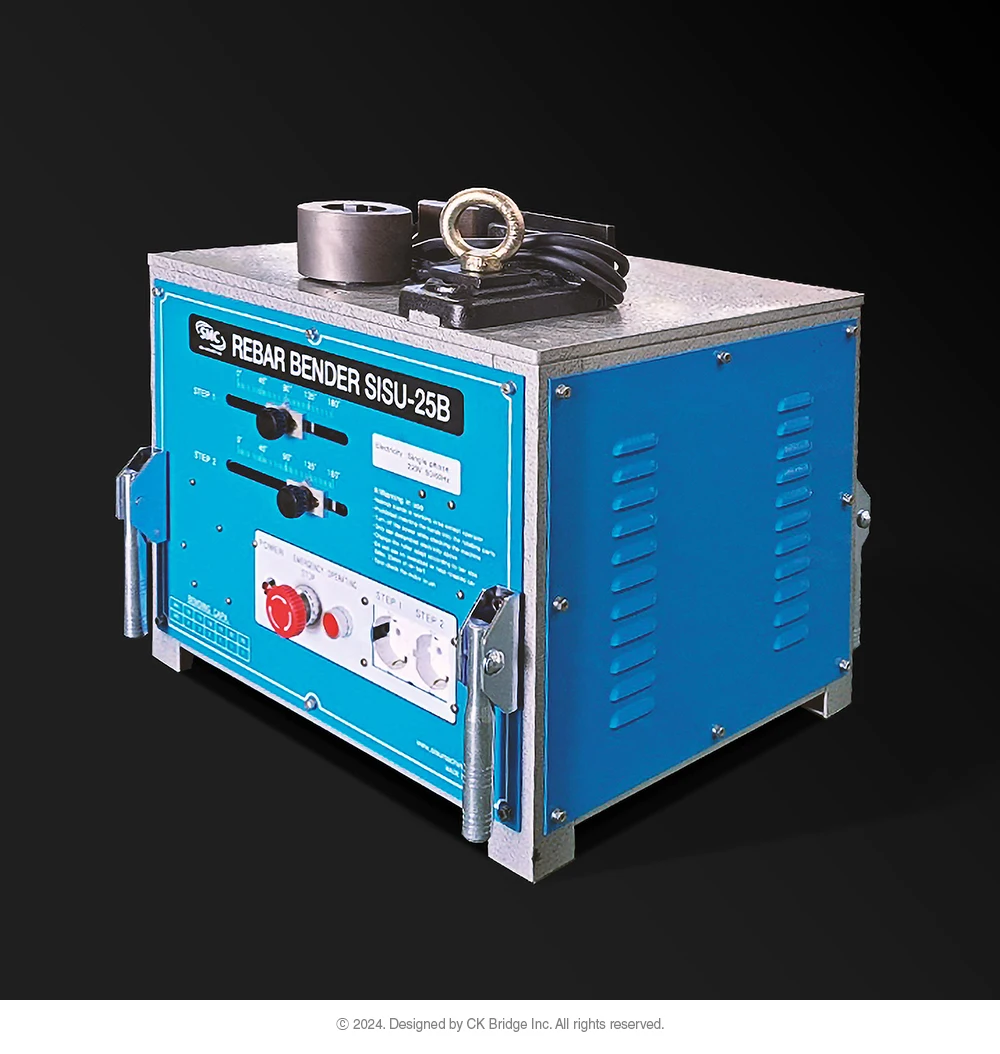 SISU 25B Rebar Bending Machine Rebar Processing Machine Made in Korea ...
