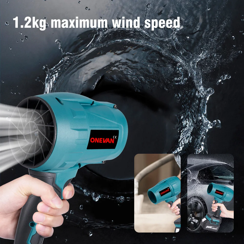 ONEVAN Brushless Motor Turbocharged Storm Machine for 18V Battery