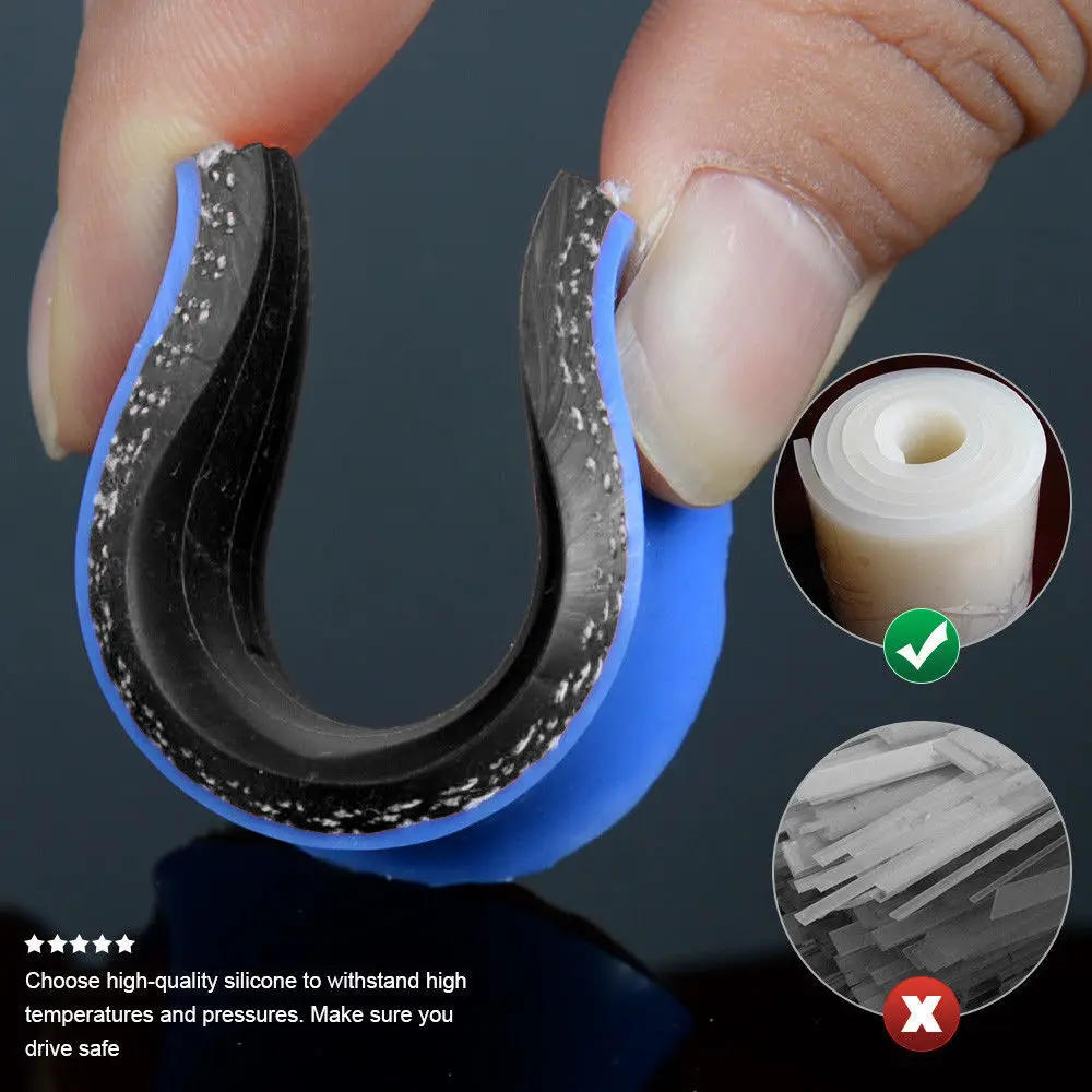 Ford F100-F350 Radiator Hose Kit - Durable Silicone Tubes