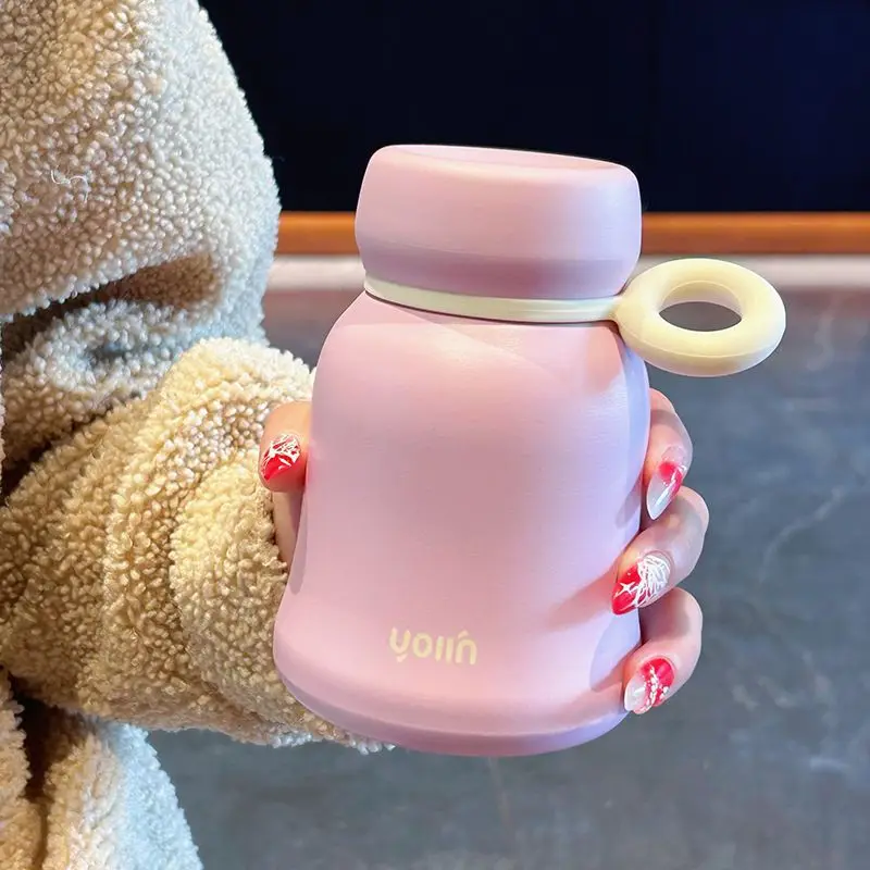 350ml Cartoon Stainless Steel Insulated Coffee Mug & Thermos Cup For ...