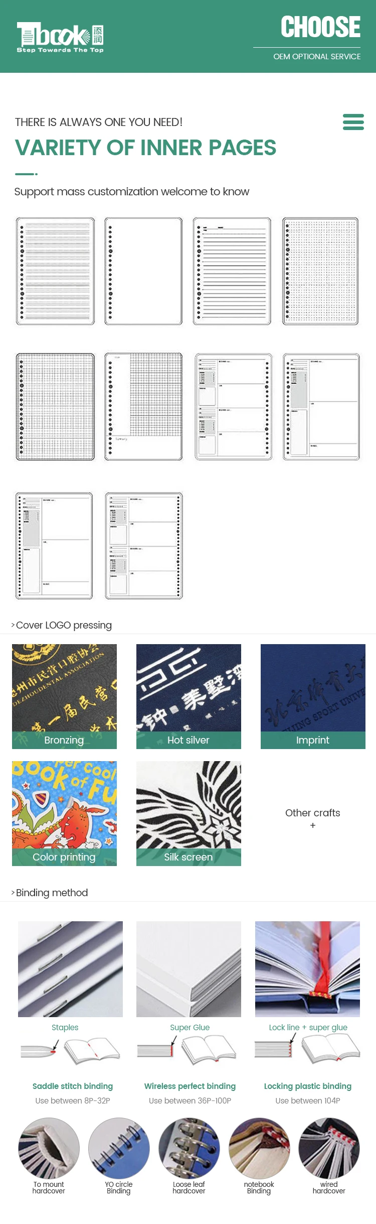 Customizable Leather Cover Planner Notebook - Wholesale Fashionable ...