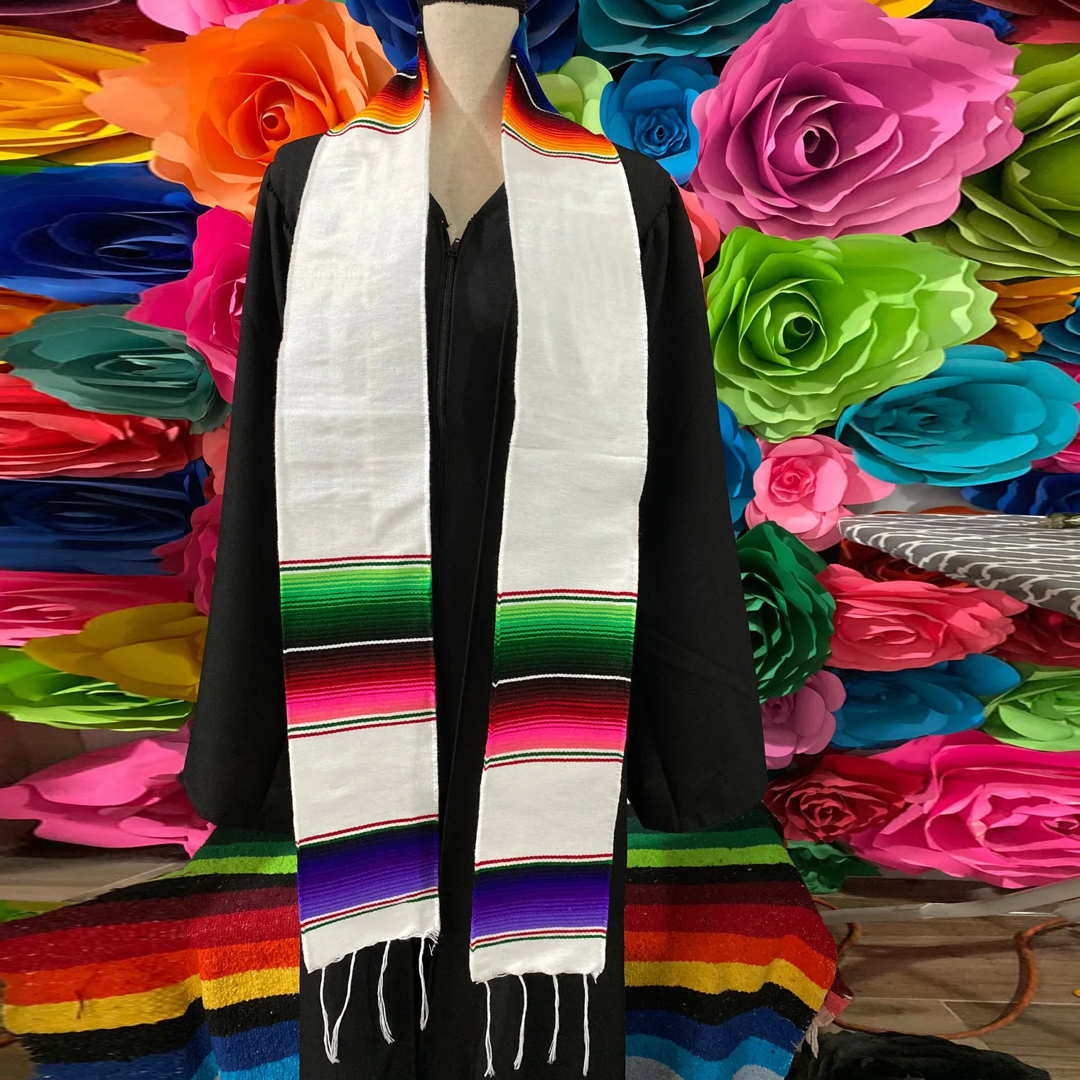 Kente Cloth Hbcu Stoles Sash Sub Serape Customizable Barranquilla ...