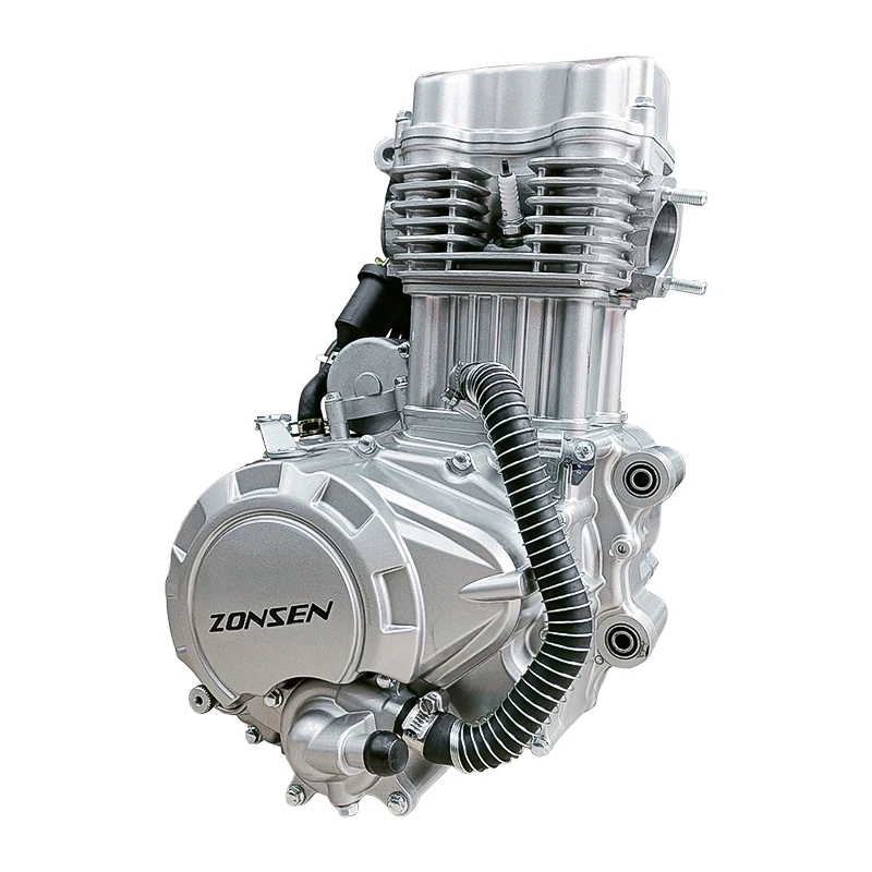 OEM Zongshen 200CC Motorcycle Engine - 4 Stroke, Water Cooled