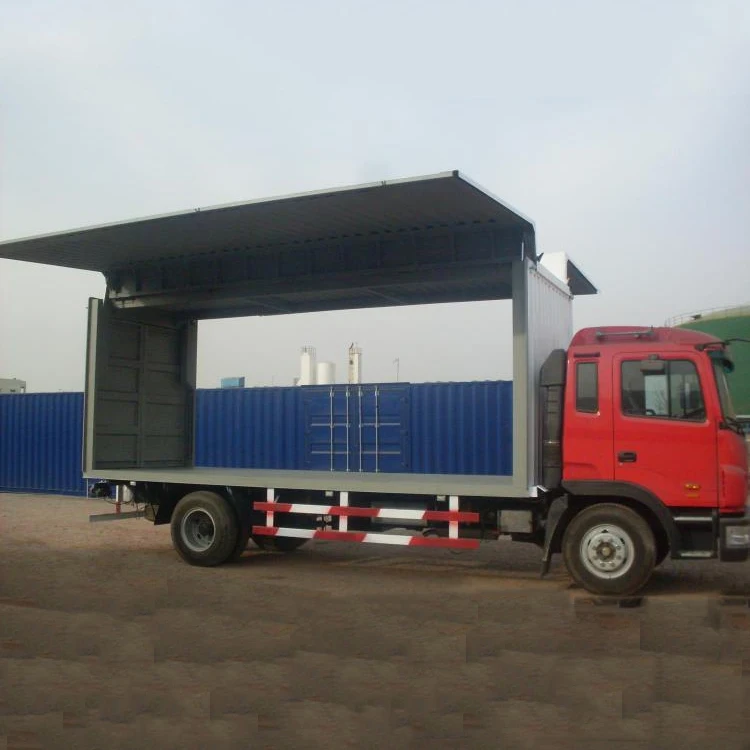 20ft 40ft Dry Container Flying Wing Side Open Container - Buy Wing ...