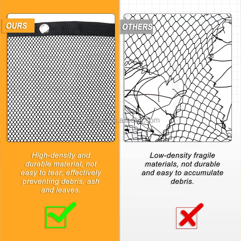 RZR Window Nets Roll Cage Mesh Guard Compatible with 2020 2021 Polaris ...