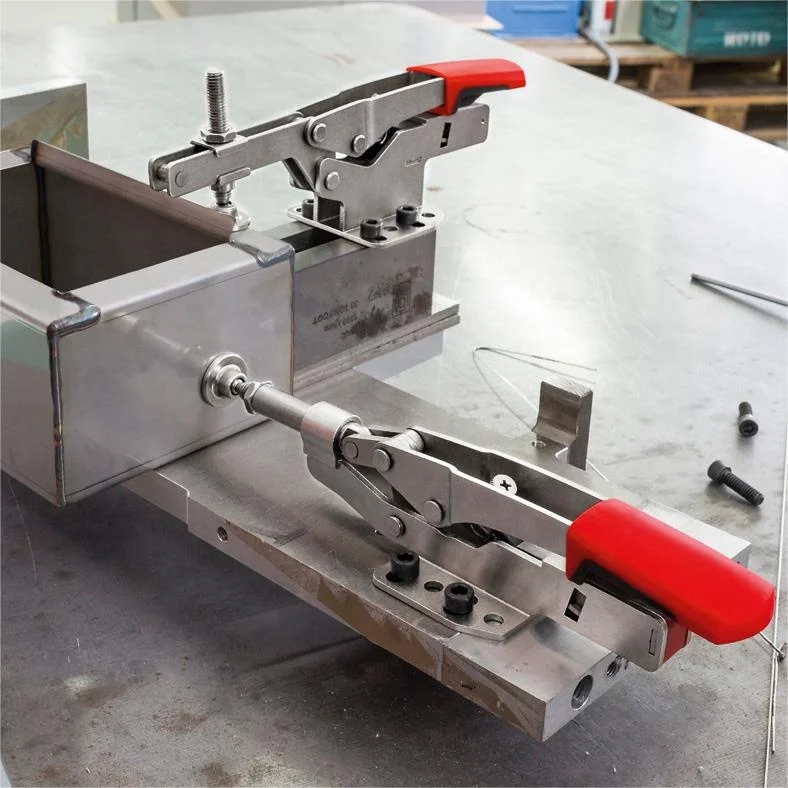 Stainless Steel Push Pull Toggle Clamp Small 36224 Nose Mounted 38mm ...