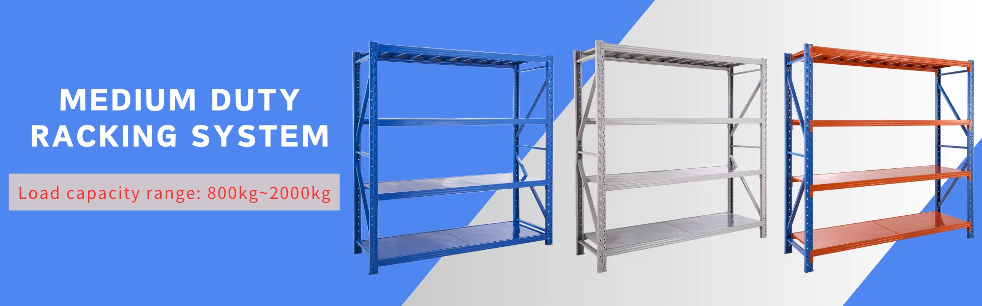 Adjustable Shelf Warehouse Shelving - Light Duty Racks