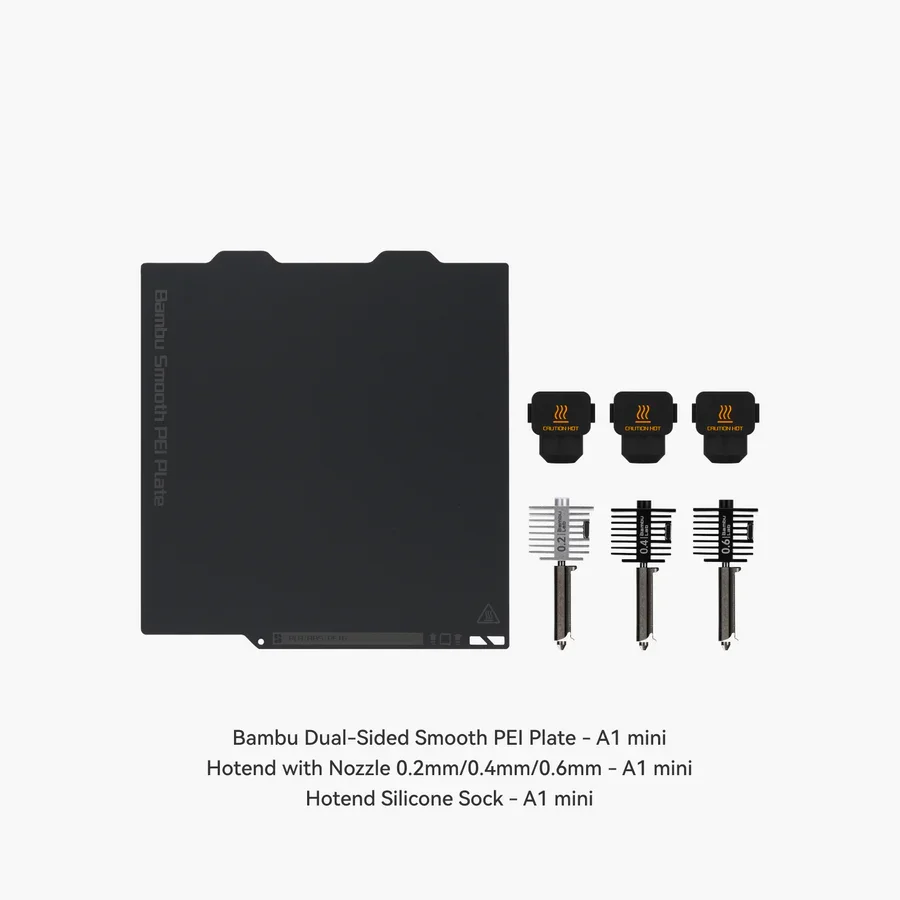 Bambu Lab A1 Mini Mega Combo Accessories Kit Pei Plate Hotend Of Nozzle ...
