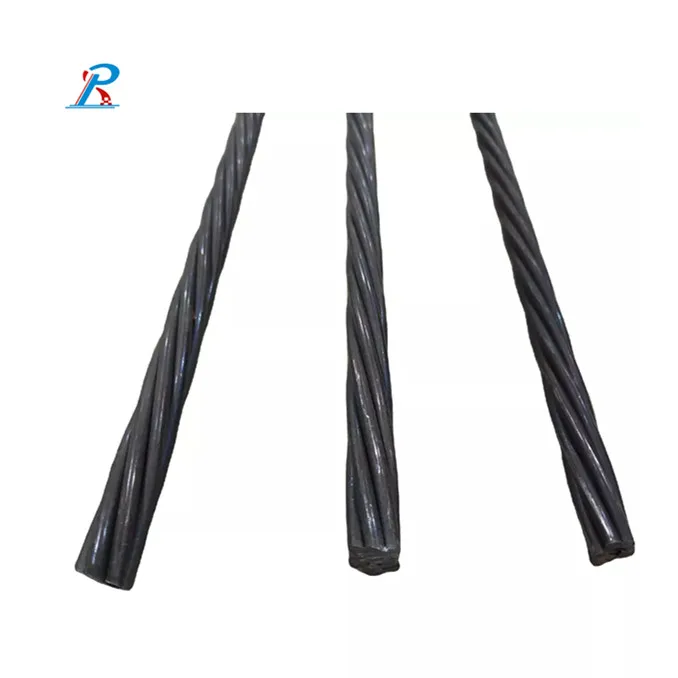 High quality prestressed concrete strand 15.2mm 12.7mm PC steel wire ...
