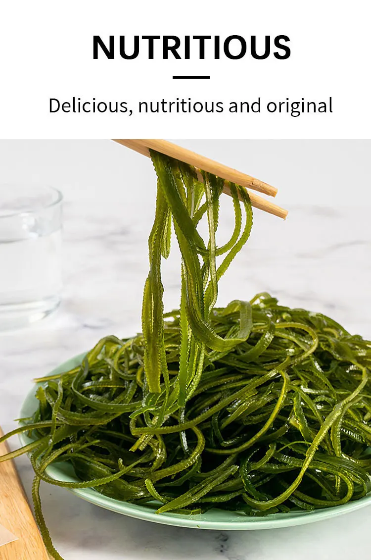 Nautral Dried Sea Kelp Slice - Raw Health Shredded Seaweed