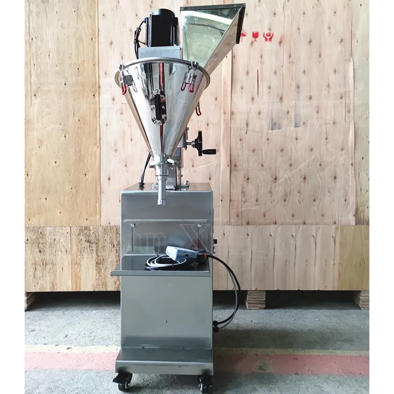 Dosing Vertical Equipment With Volumetric Screw Doser Weighing Packing ...