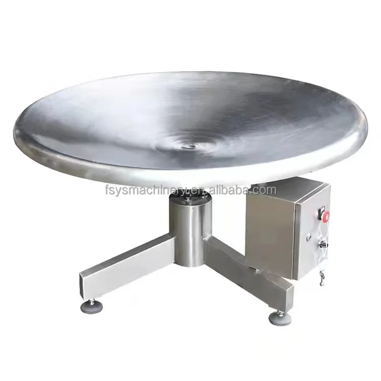 Auto Rotary Accumulation Table Collecting Finished Products Table For ...