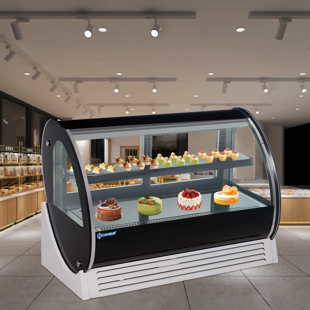 Bolandeng Single-Temperature Counter Top Cake Display Showcase Chiller ...