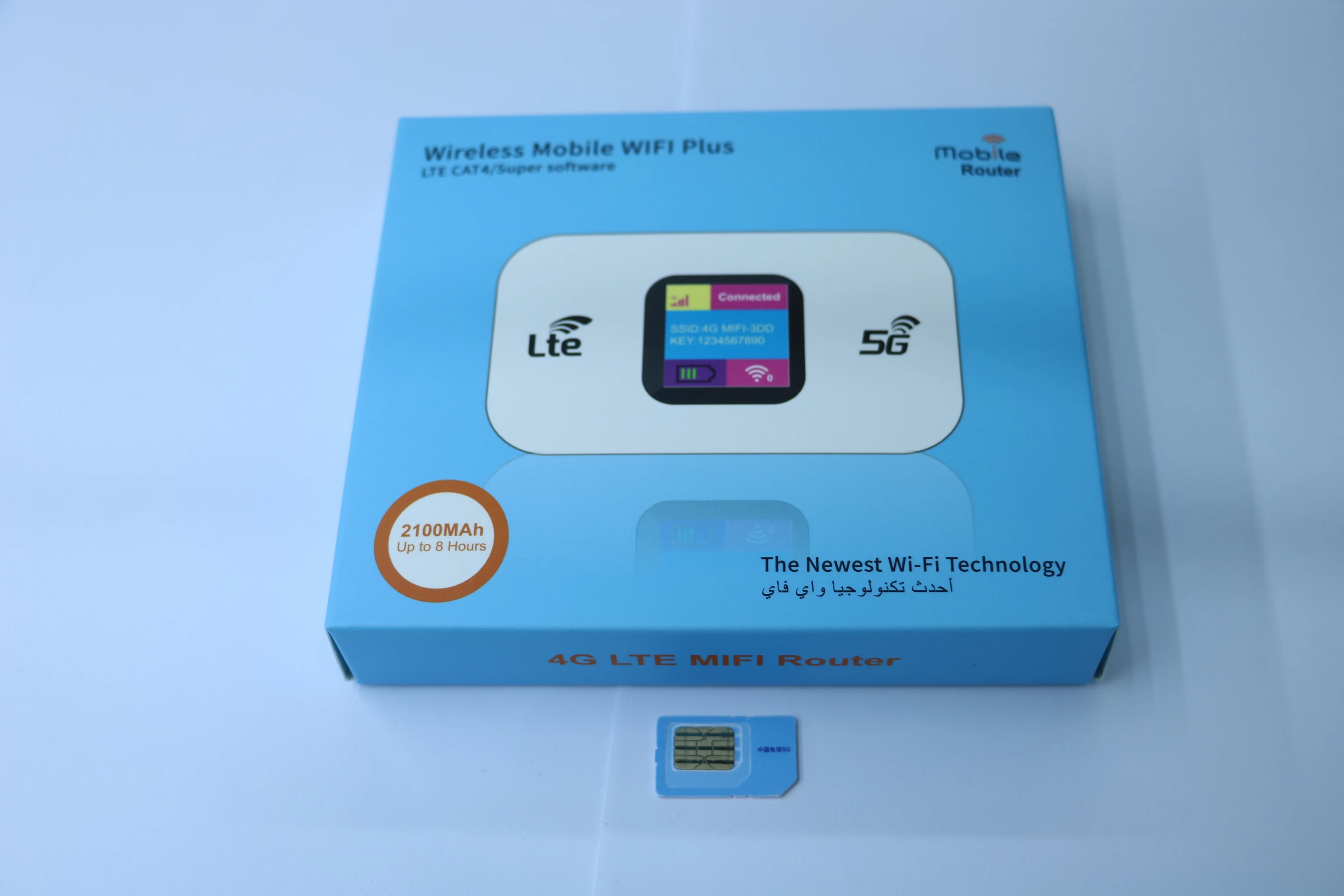 4G LTE Router - Universal Mobile Mifis 3000mah 300mbps
