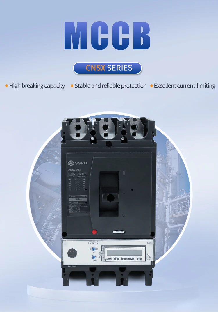 Sspd Ac 500v 800v 3p 4p 100 Amp 160 Amp Circuit Breaker Quality Control ...