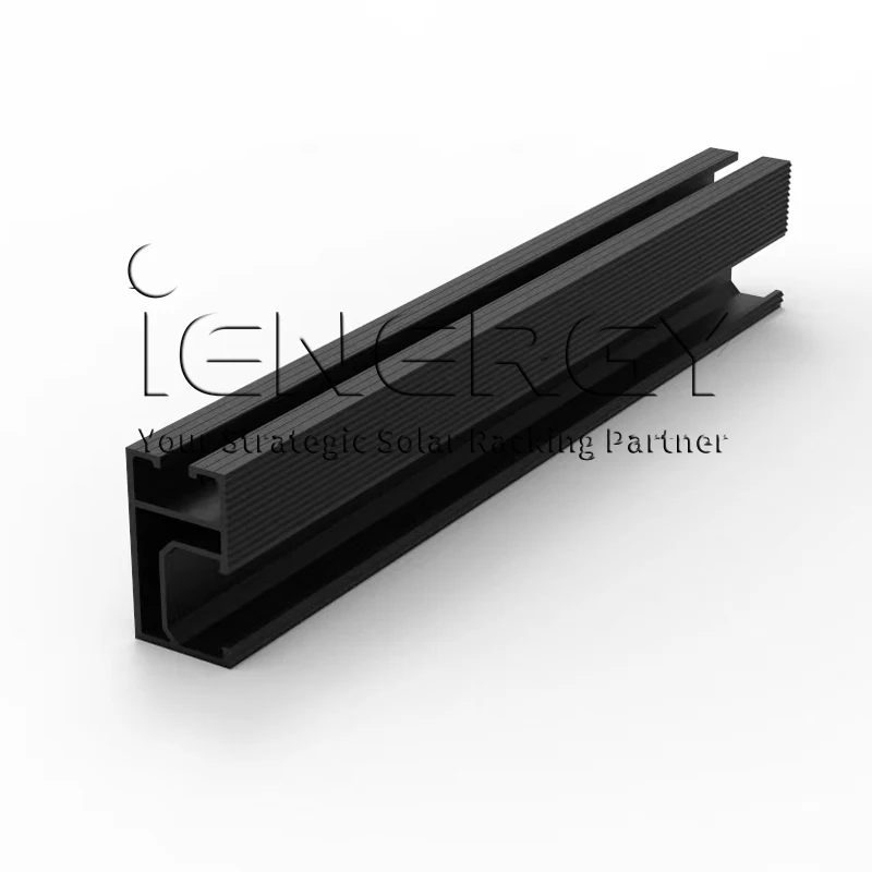 Solar Profile Aluminum Bracket Roof Mounting Rail Solar Rail Solar ...