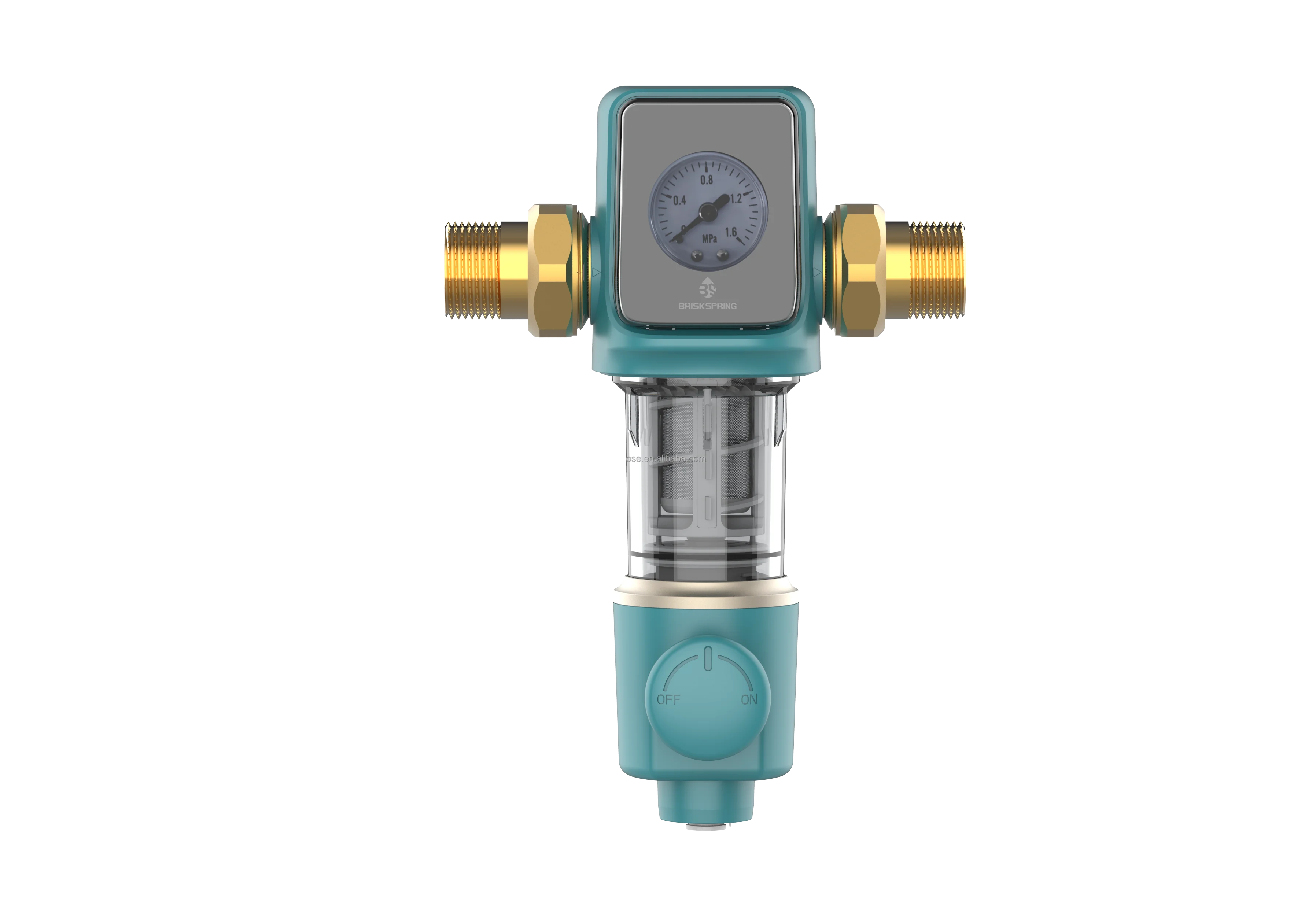 BRISKSPRING Water Prefilter - Efficient Sediment Removal