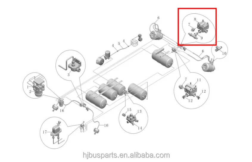 Luxury Bus Price Relay Valve Auto Parts Accessories Other Valve Parts ...