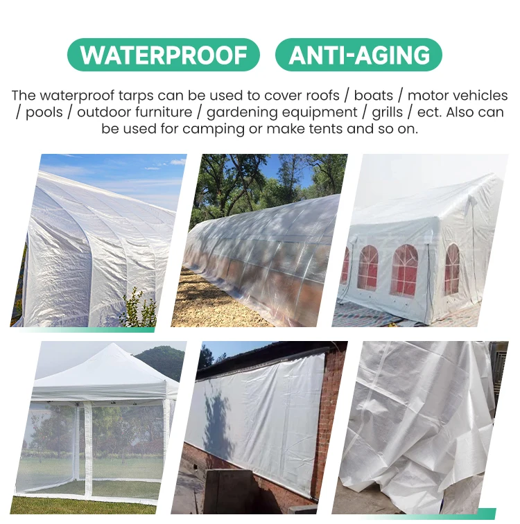 korea outdoor harbor freight tarp finished sheets white pe coated ...