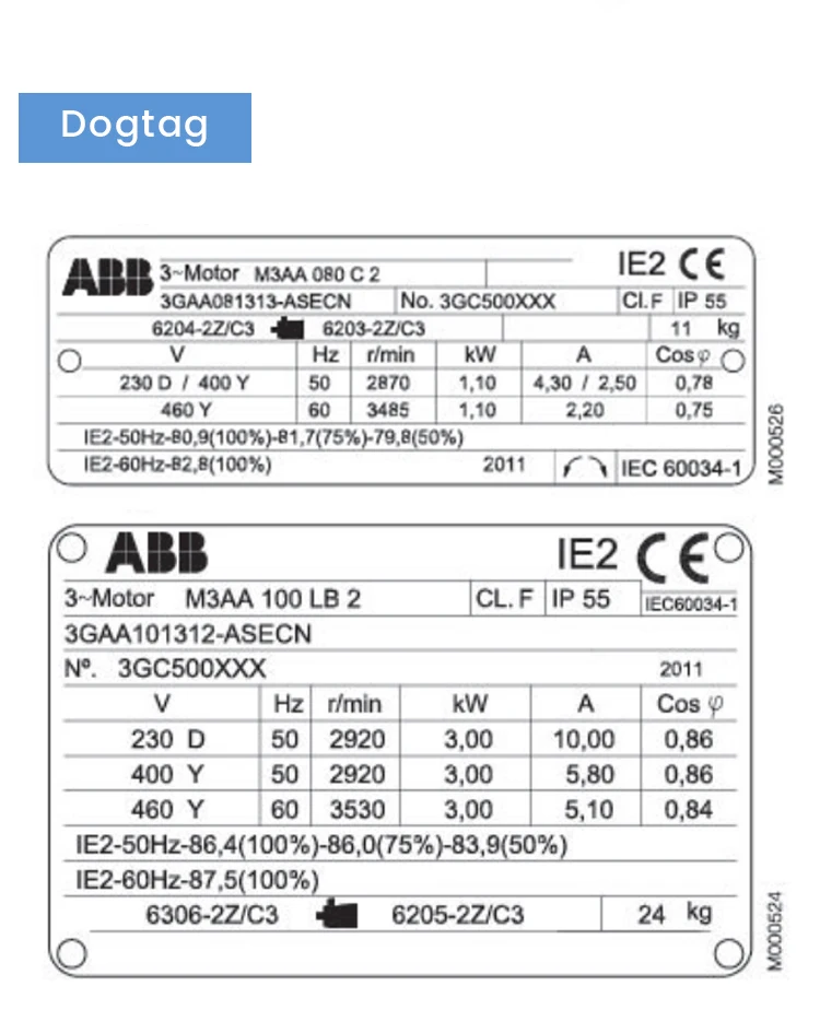 Best Quality Ie3 Ie4 Weg Motors 370w 750w 1500w 3000w Abb Electric ...