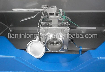 Bottom Discharge Valve ISO Tank Container Spare Parts