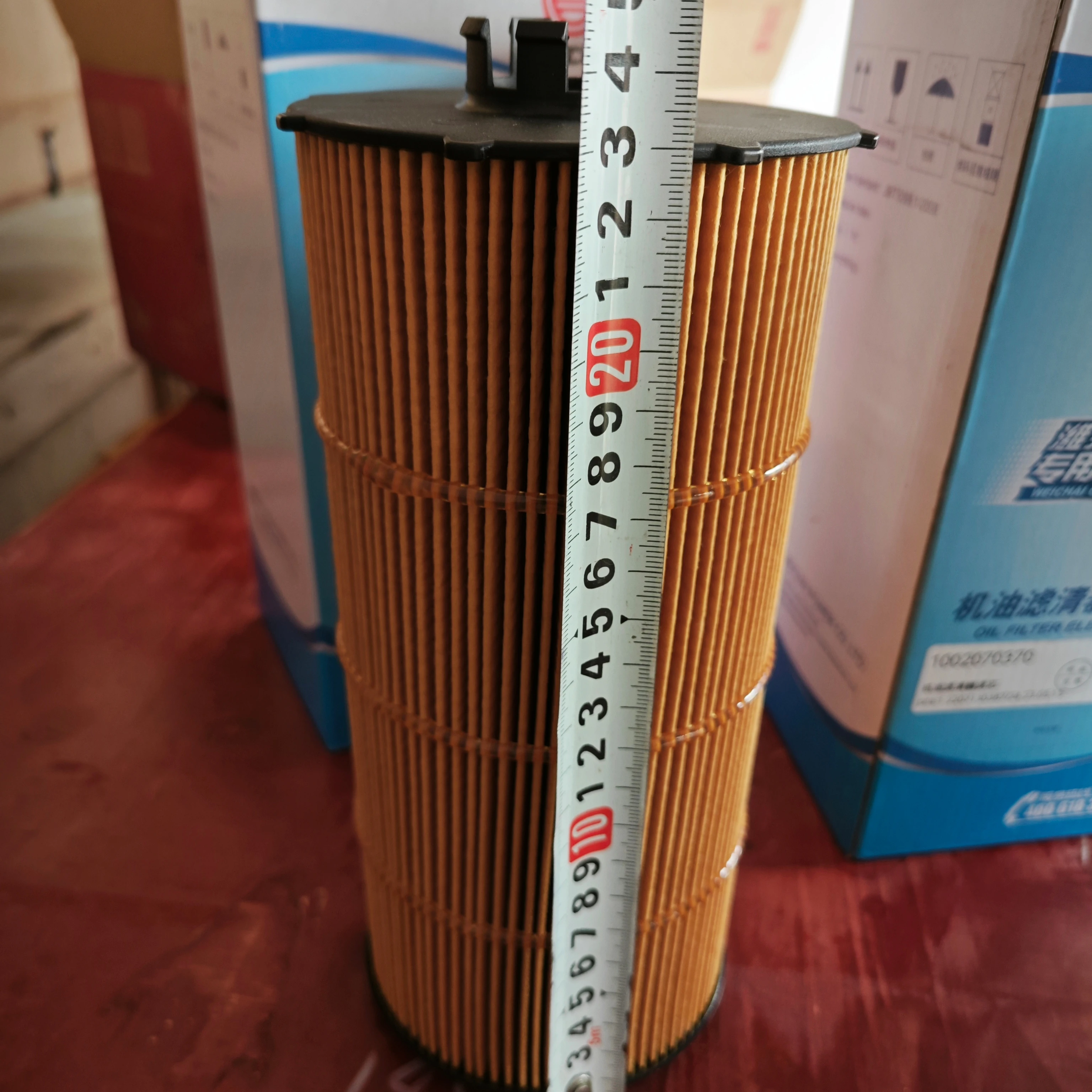 Stc800 Truck Crane Weichai Engine Oil Filter 1002070370 - Buy Oil ...