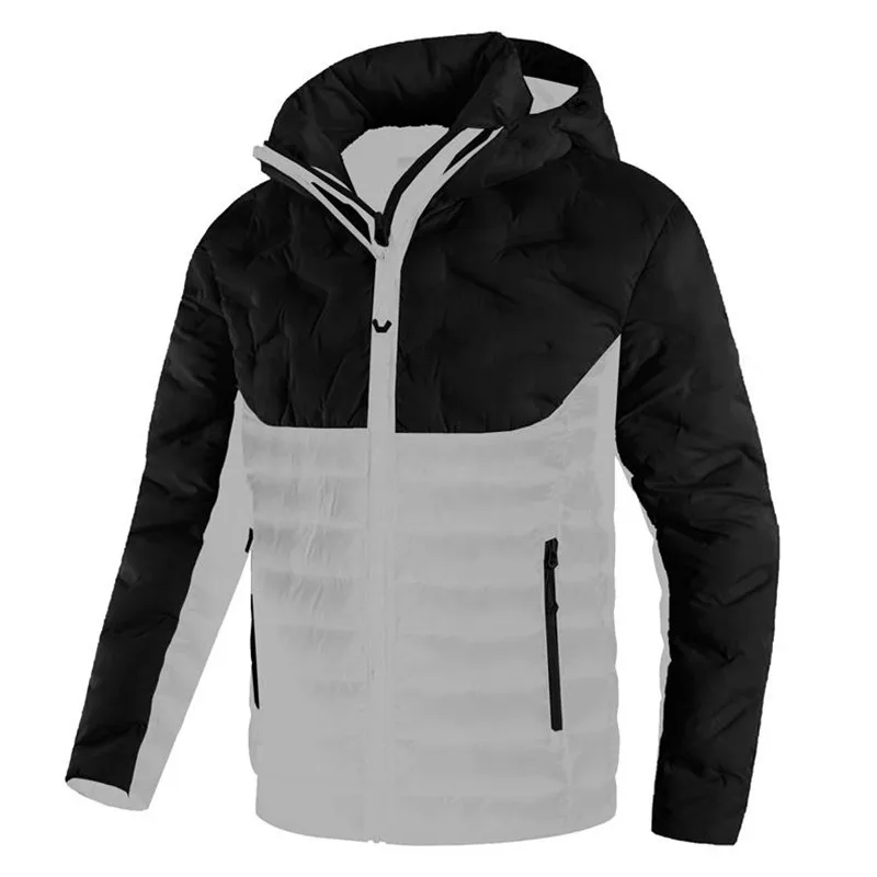 Aqtq Custom 2023 New Design Winter Shiny Men's Puffer Goose Down Jacket ...