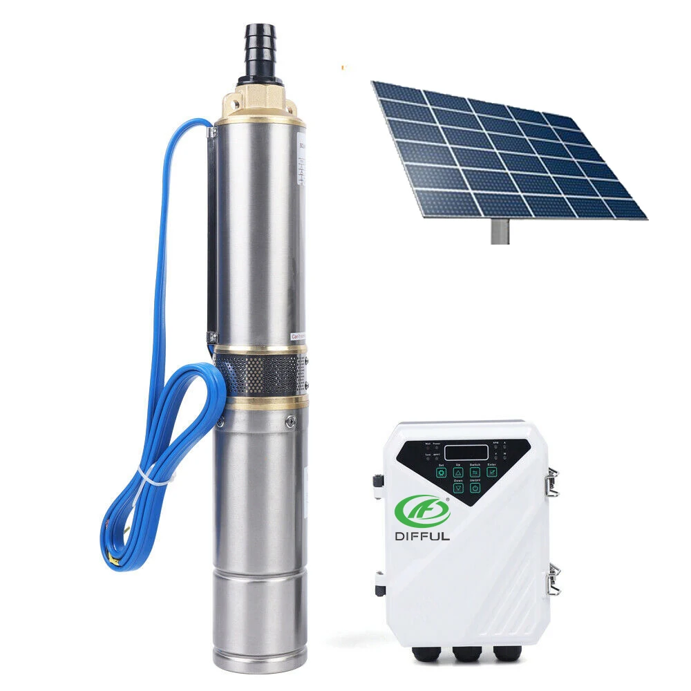 DC Solar Pump for Deep Well - Efficient Water Irrigation