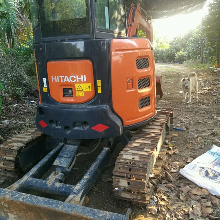 HITACHI ZX35U Japanese original backhoe loader with EMA CE EPA ...