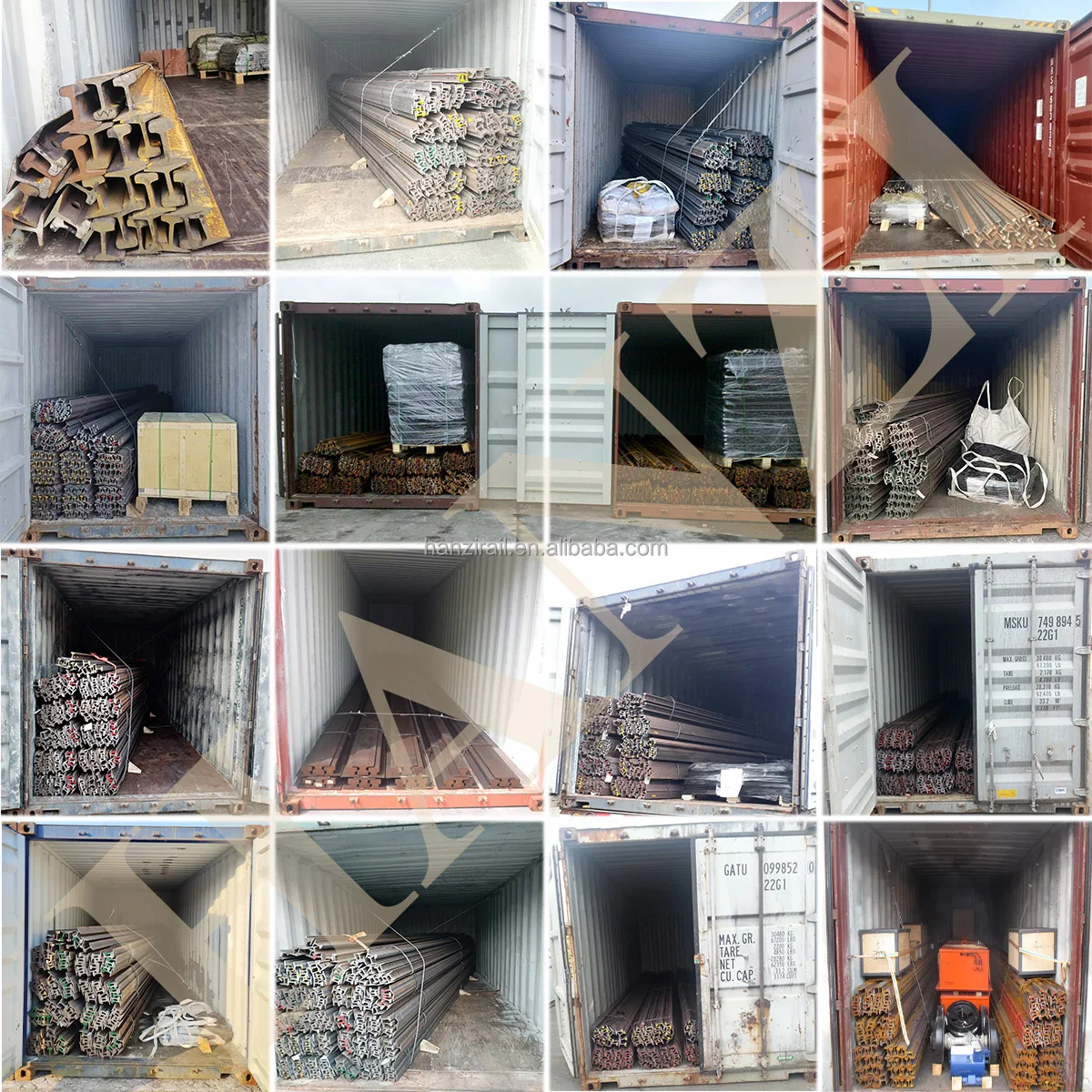 37KG Rail JIS - Durable Steel Rails for Railway & Mining