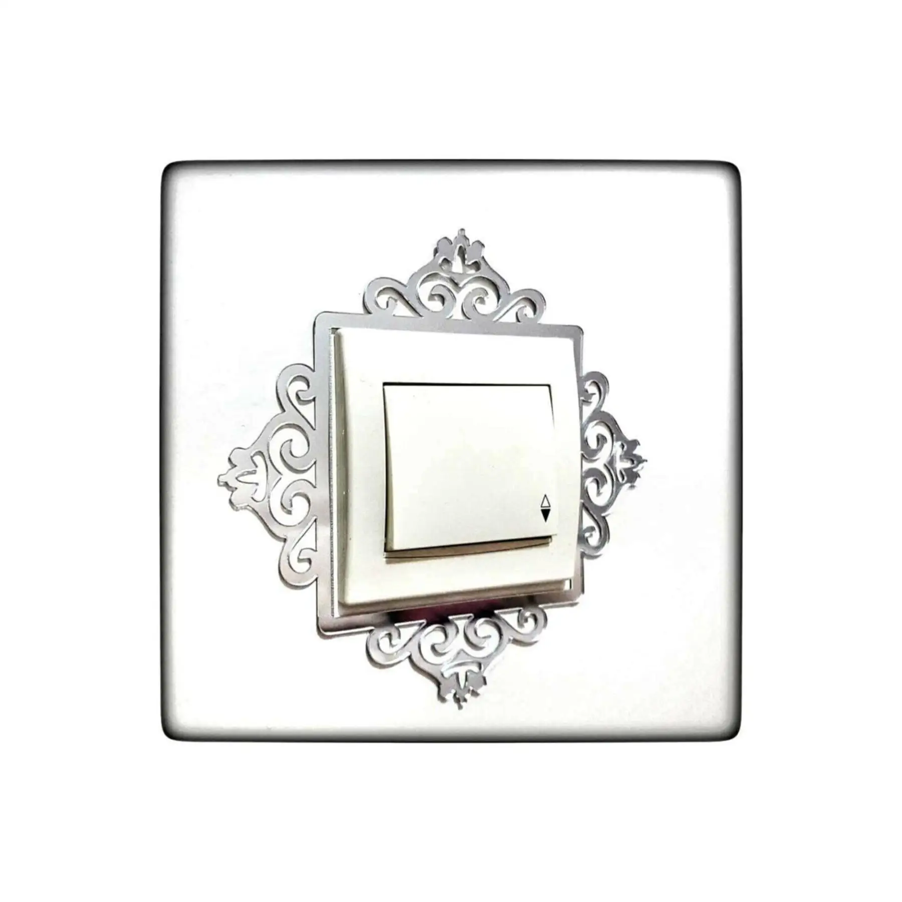 Decorative Socket Edge Ornament Silver Color - Buy Silver Decorative ...