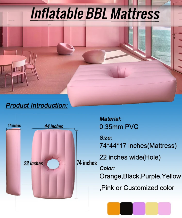 Inflatable Butt Lift Surgery Recovery Bed Mattress - Buy Inflatable Bbl ...