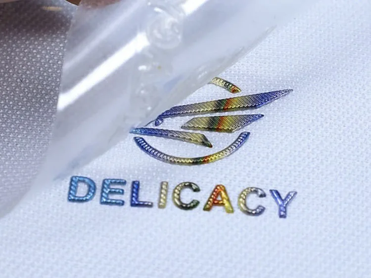 Custom 3D Silicone Heat Transfer Stickers with Logo