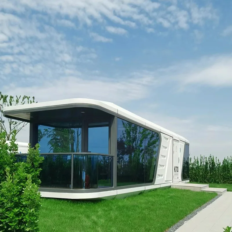 Customize Prefabricated Modern Luxury Camping Glamping Tourism Prefab ...