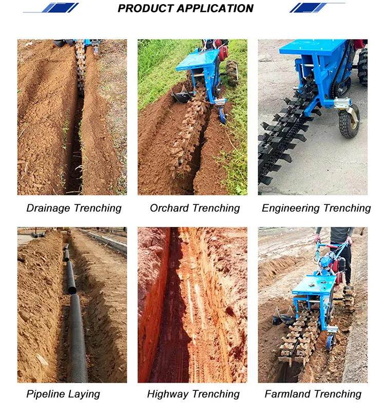 2024 Mini Hand-Hold Trencher - High Efficiency Digging