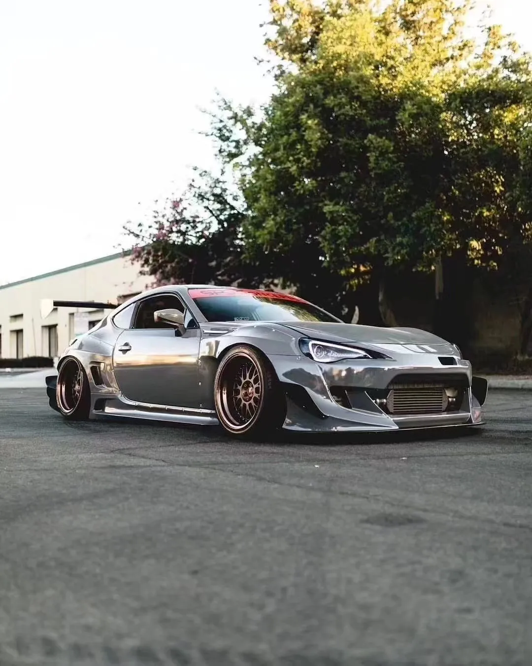 For Toyota 86 Wide Body Kit 86 Upgraded Rocket Rabbit Front and Rear ...