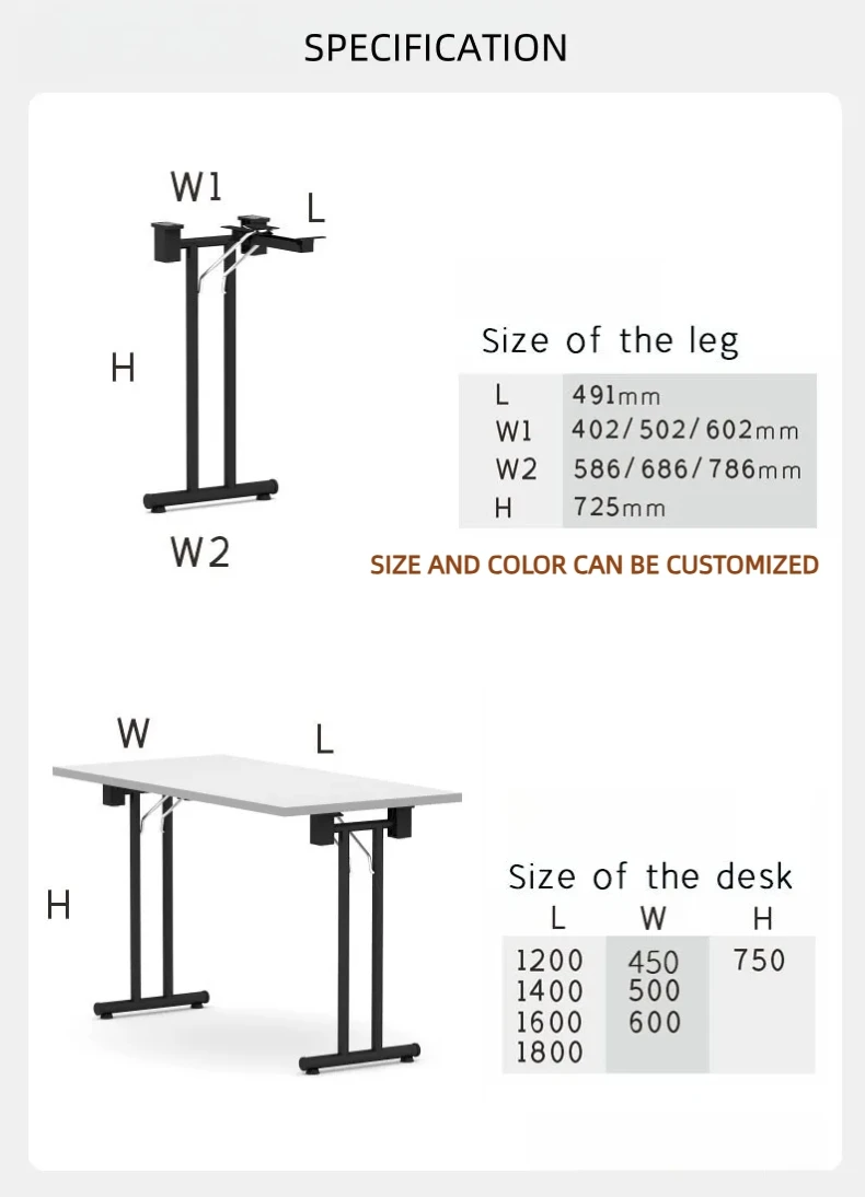 Executive Office Meeting Working Foldable Desks Party Banquet Event Folding Training Seminar ...