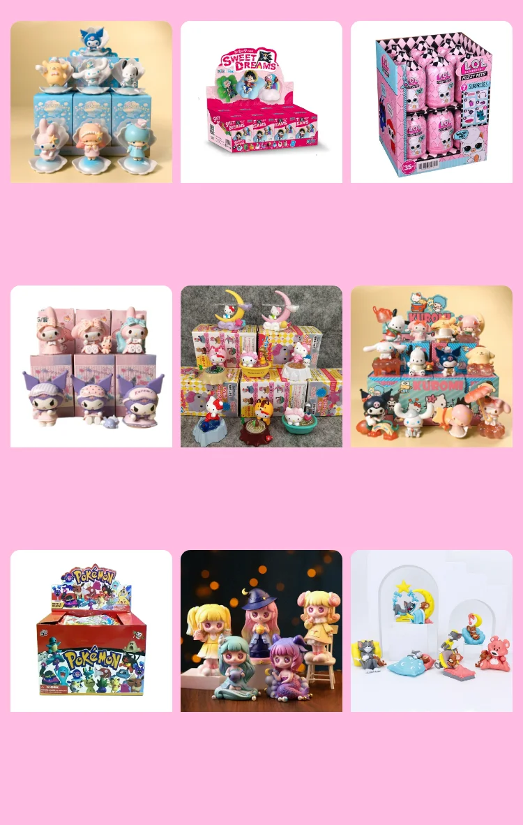 Ambr 2024 Hot Selling Kuromi Mori Moe Collection Two Anime Mystery Box ...