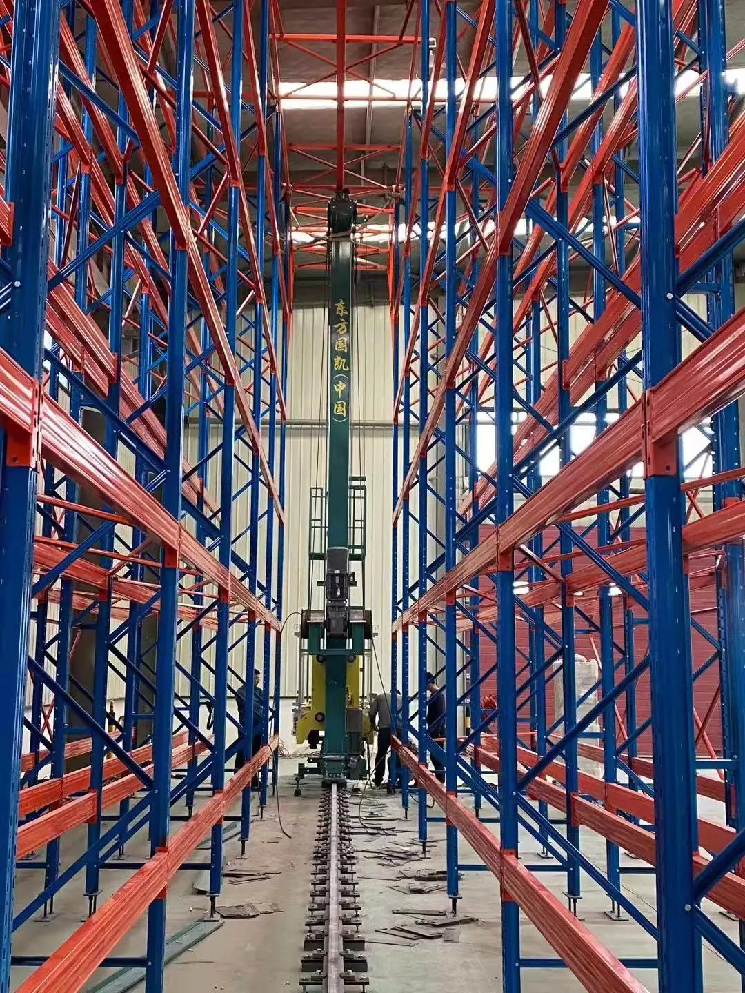 High Density Warehouse Shelving Pallet Rack Automatic Storage Racking ...
