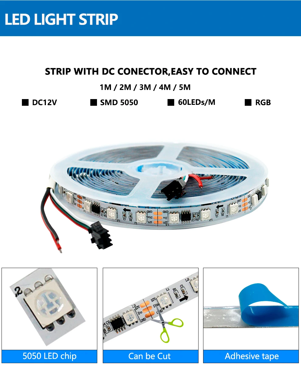 Pir Motion Sensor Stair Step Strip Light Controller Dc12v 24v 18 Steps ...
