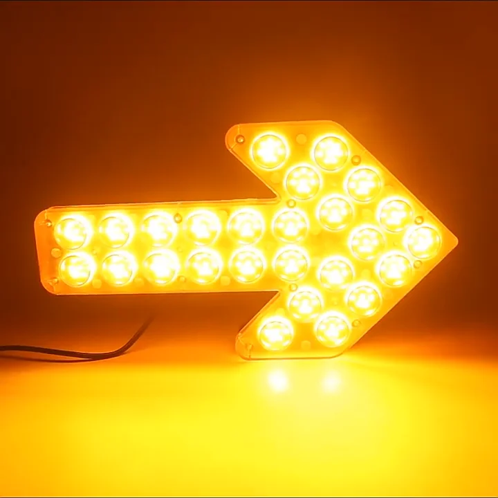 Truck Sprinkler Indicator Sign Lamp Yellow Blinking Led Directional ...
