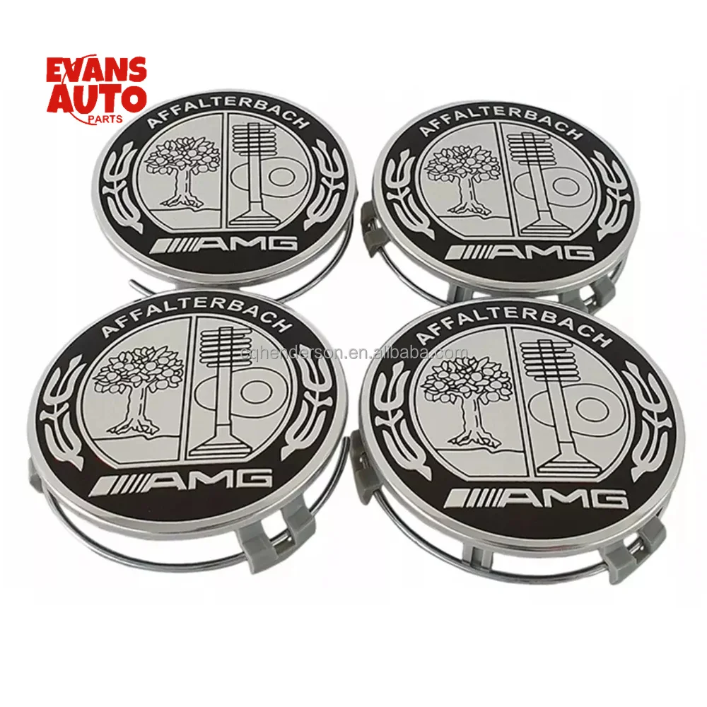75mm Wheel Center Hub Cap Cover Wheel Hub Caps For Mercedes Benz Wheel ...