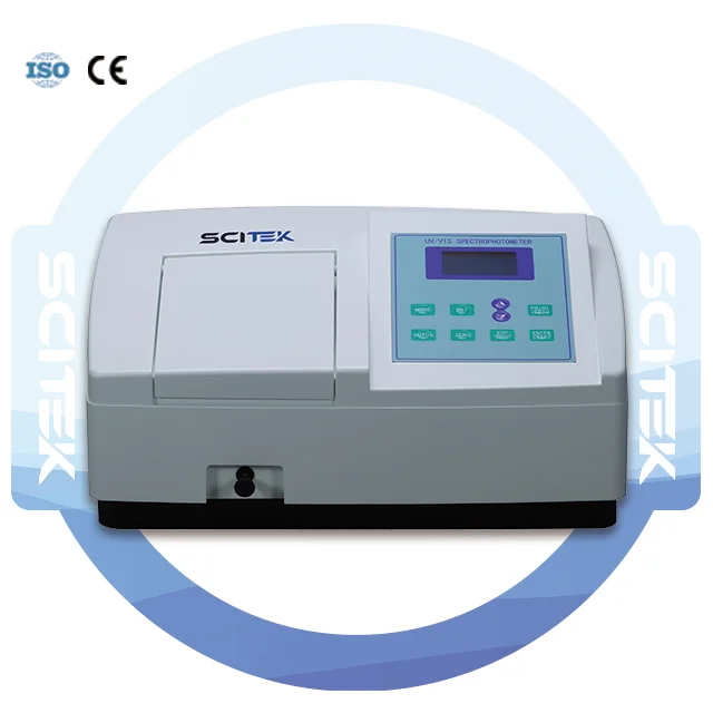 Scitek Uv Vis Spectrophotometer Silicon Photodiode Single Beam ...