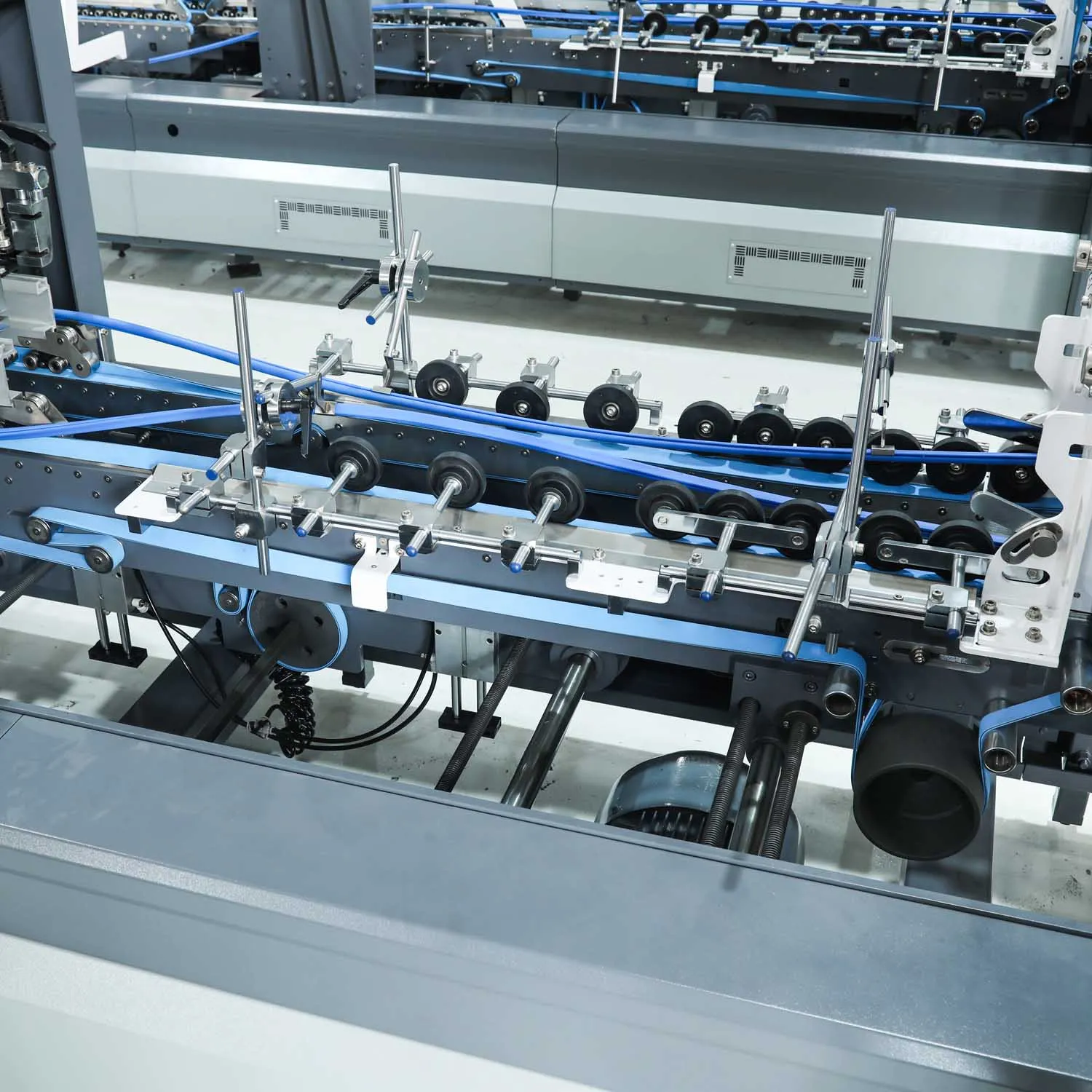 AS-800A Crash Lock Bottom Folder Gluer Automatic Paper Board Pasting ...