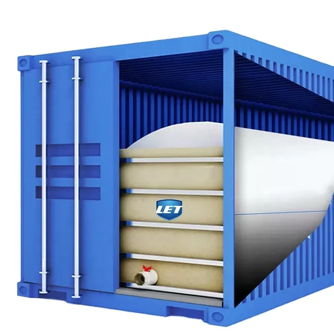20ft Containers Use Flexitanks for Grain and Oil Transport