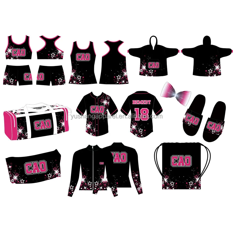 World Competition Cheerleading Practicewear Cheer Training Wear Little ...
