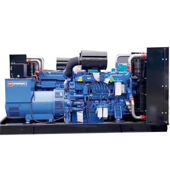 1250kva 1000kw Three Phase Electric Power Plant Open Type Diesel ...