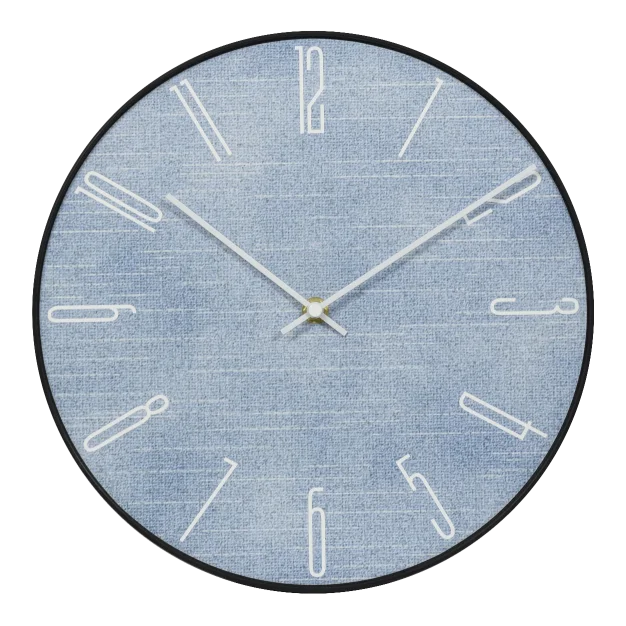 10 inch design living room wallclock silence plastic modern Simplicity ...