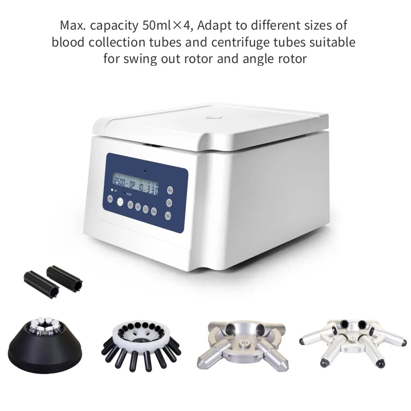 High-Efficiency Programmable Laboratory Centrifuge 3-Step Acceleration ...